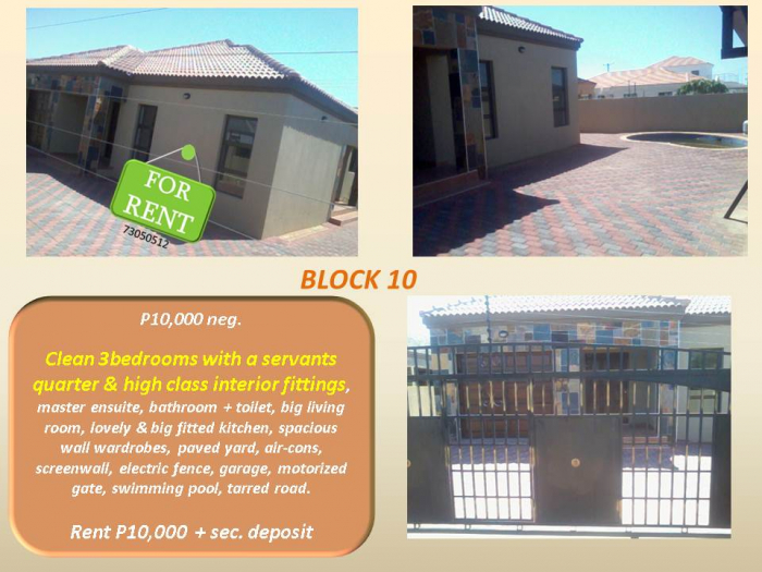 BLOCK 10 » Botswana Property & Real Estate Listings